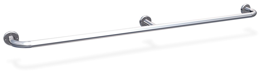 Horizontal support rod for wall - INOX RVS FOR FOOD INDUSTRY