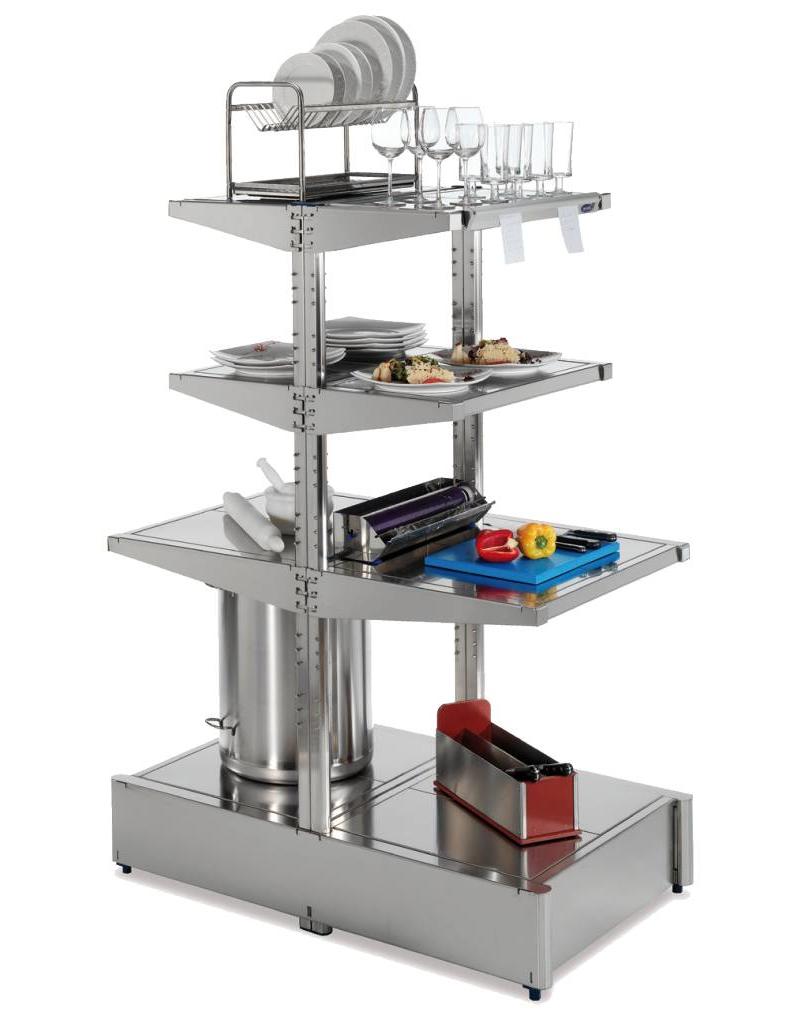 Standard double rack - INOX RVS FOR FOOD INDUSTRY