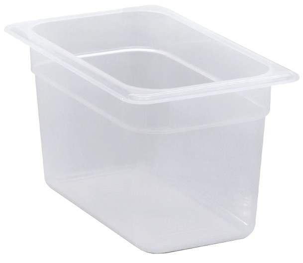 Gastronorm container made of polypropylene - Model 1/9 - INOX RVS FOR ...