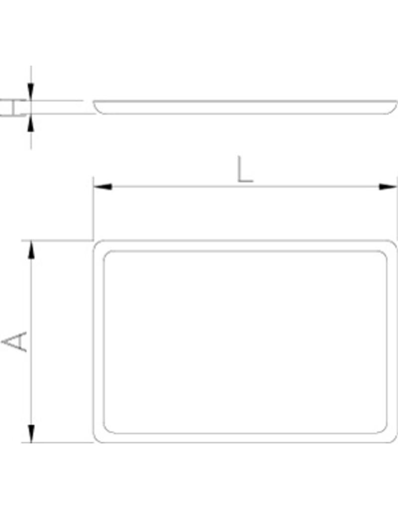 GN 1/1 tray anti-slip - INOX RVS FOR FOOD INDUSTRY