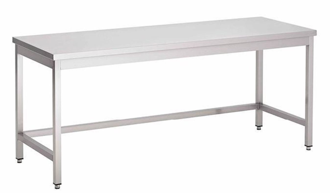 Work tables 600mm depth from 700 to 2900mm length - INOX RVS FOR FOOD ...