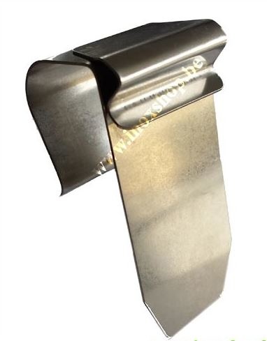 Price clips price card holder - INOX RVS FOR FOOD INDUSTRY