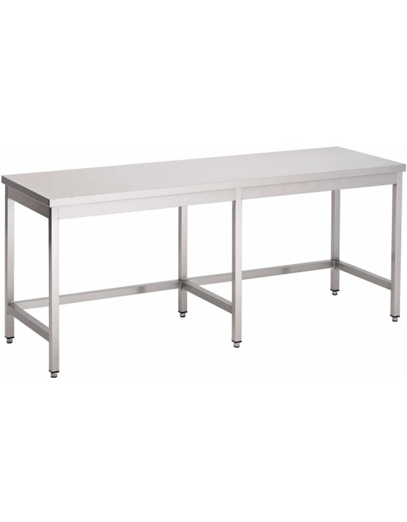 Work tables 800mm depth from 700 to 2900mm length - INOX RVS FOR FOOD ...