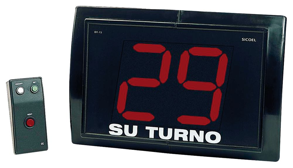 Wait screen with remote control - INOX RVS FOR FOOD INDUSTRY