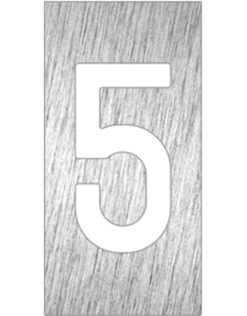 Nummer 5 pictogram - INOX-RVS.COM