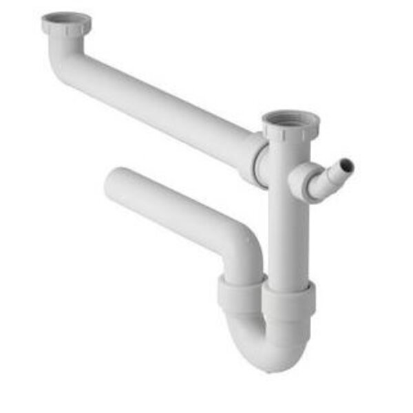Washing-up basin 2 basins in the middle of the furniture 2000x700mm ...