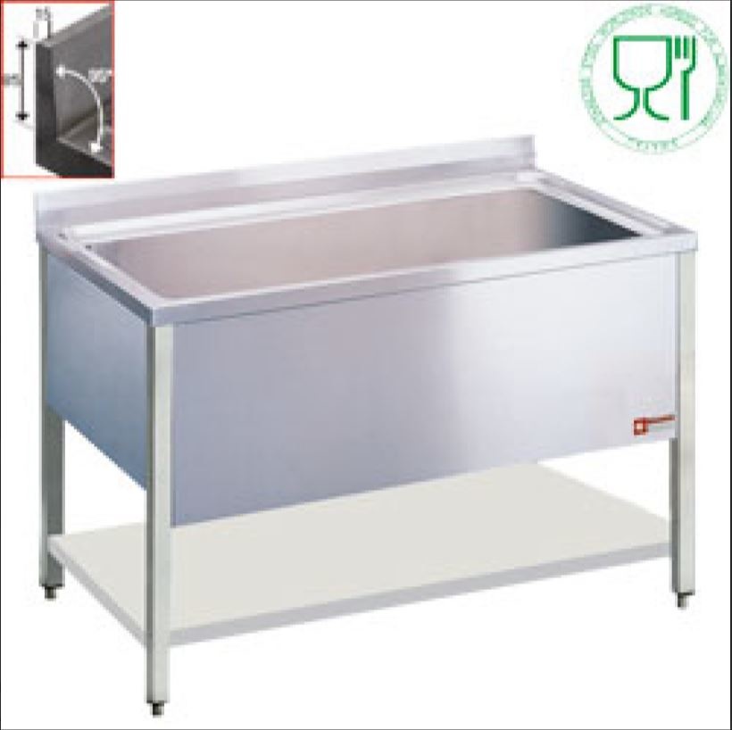 XXL wasbak - INOX-RVS.COM