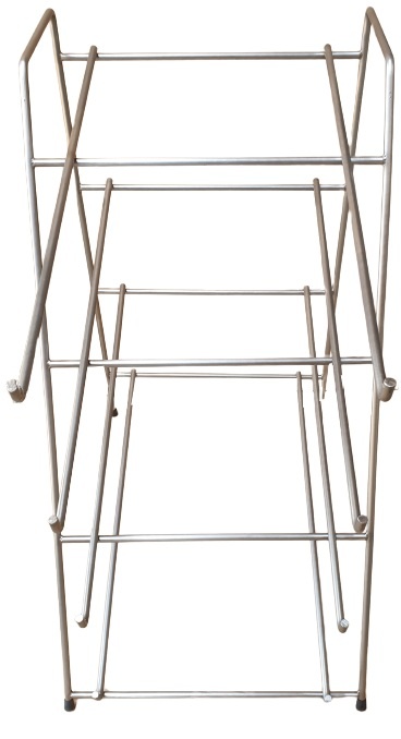 Shop window rack 3 or 4 floors - INOX RVS FOR FOOD INDUSTRY