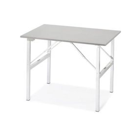 folding stainless steel table standard version - INOX RVS FOR FOOD INDUSTRY