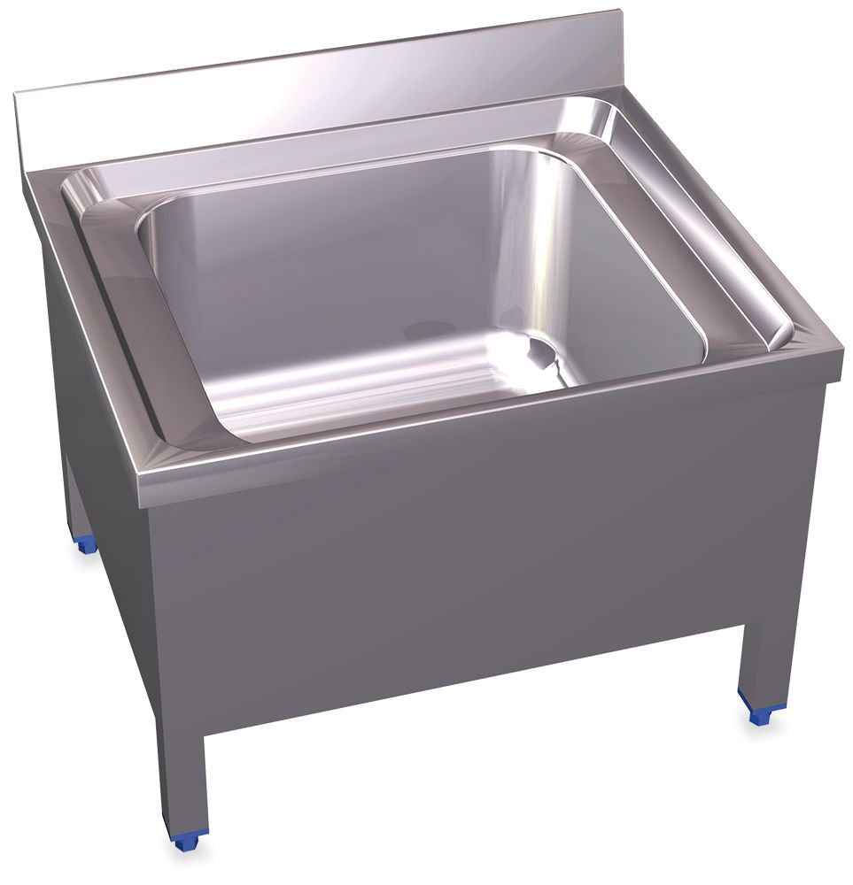 Low sink - INOX RVS FOR FOOD INDUSTRY