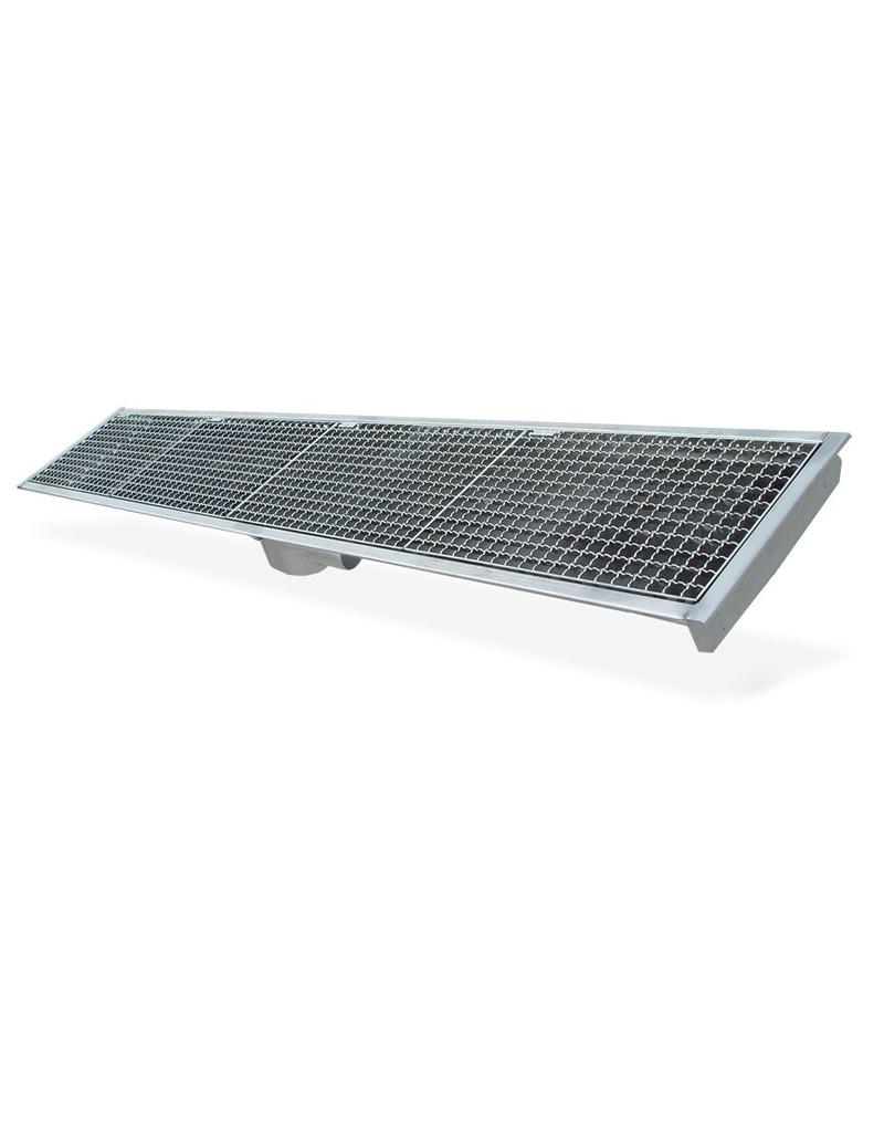 Long drain grate - INOX RVS FOR FOOD INDUSTRY
