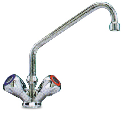 Hand mixing tap - INOX RVS FOR FOOD INDUSTRY