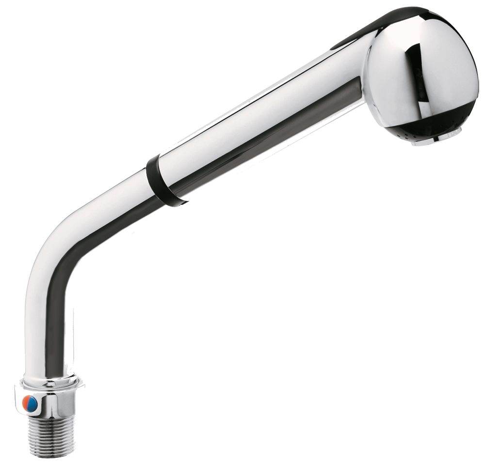 Pull-out shower tap - INOX RVS FOR FOOD INDUSTRY