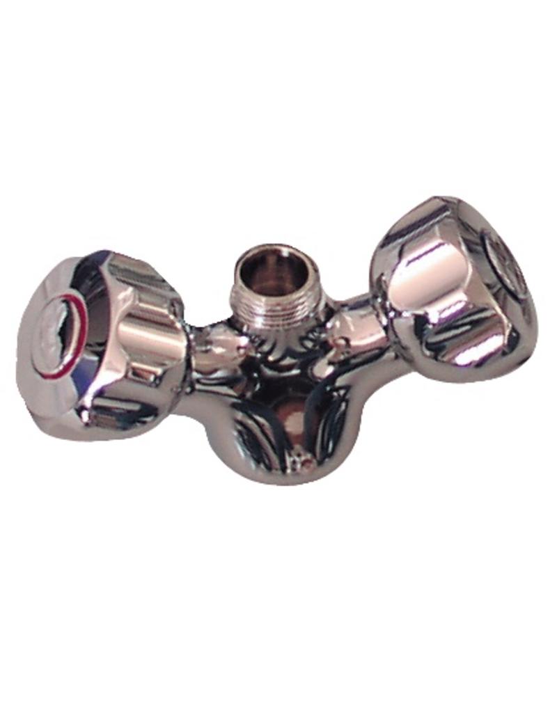 Double inlet valve - INOX RVS FOR FOOD INDUSTRY