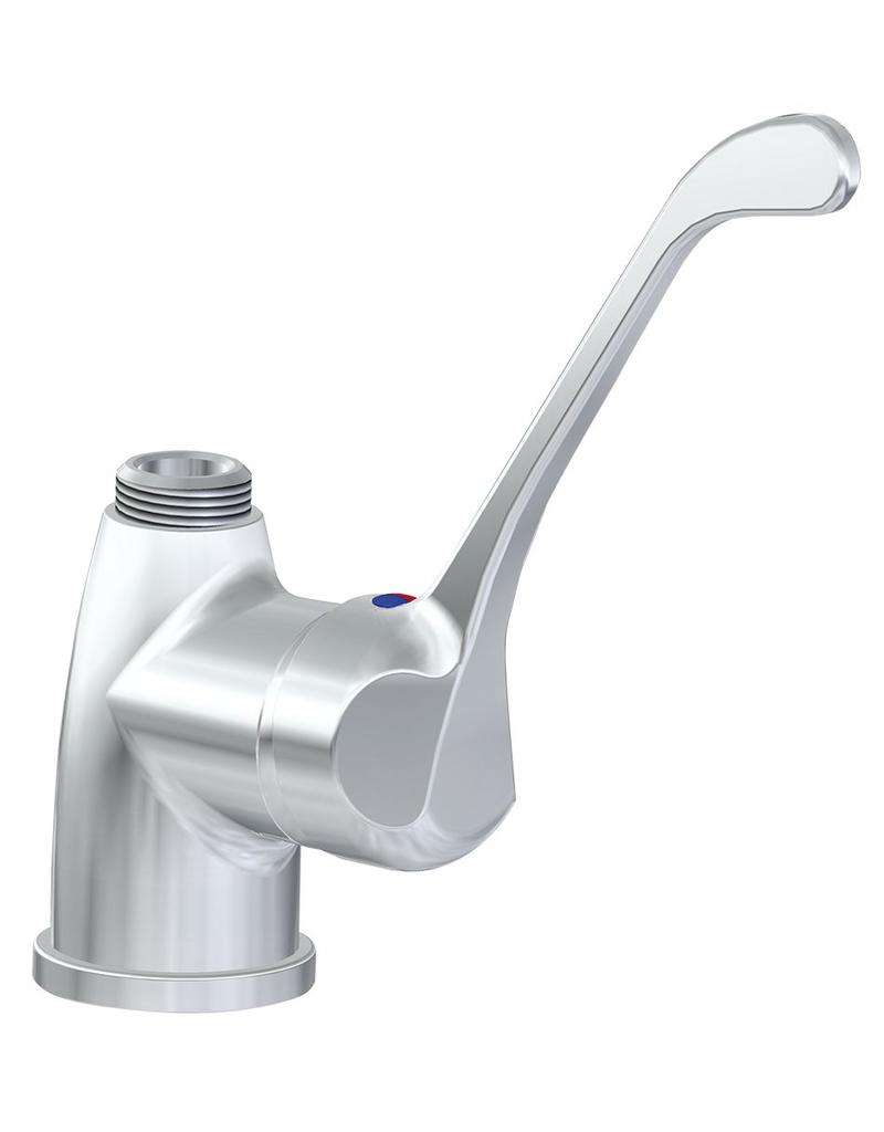 Double inlet valve and handle - INOX RVS FOR FOOD INDUSTRY