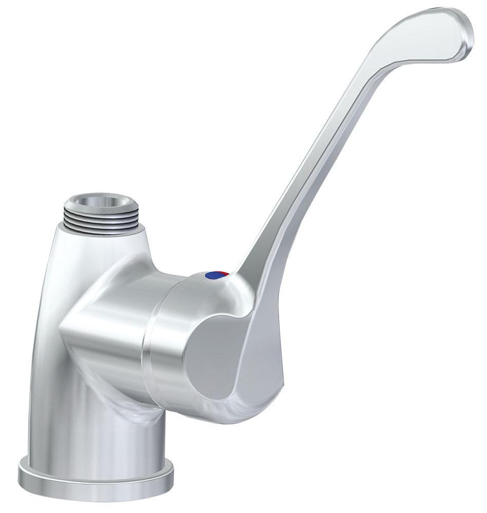 Double inlet valve and handle - INOX RVS FOR FOOD INDUSTRY