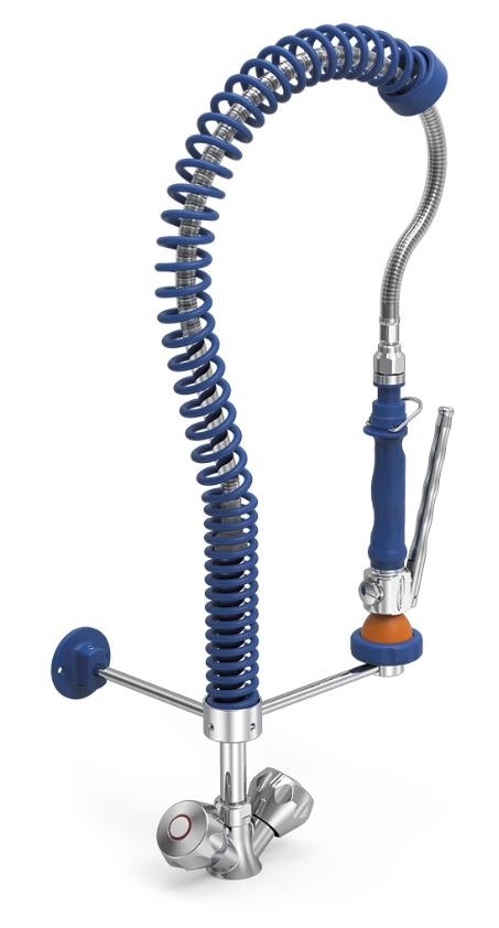 Pre-rinse shower small model - inox-rvs.com - INOX RVS FOR FOOD INDUSTRY