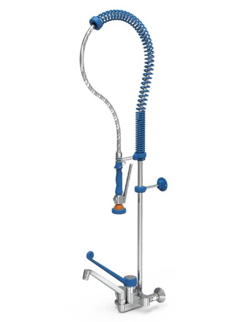 Double inlet wall mounted shower faucet with separate faucet - INOX RVS ...