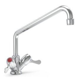 Low mixer tap - INOX RVS FOR FOOD INDUSTRY