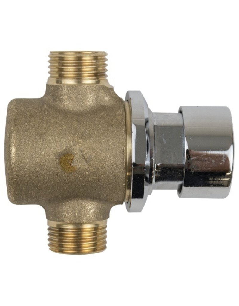 Push button water tap MM 1/2" - INOX RVS FOR FOOD INDUSTRY