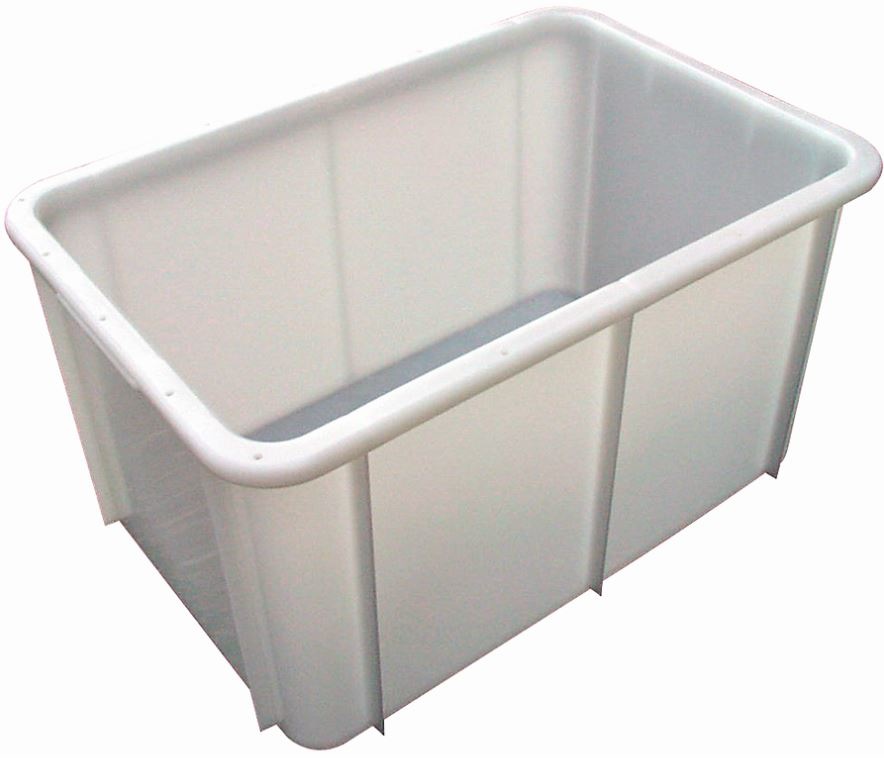 Raw materials container PVC - INOX RVS FOR FOOD INDUSTRY
