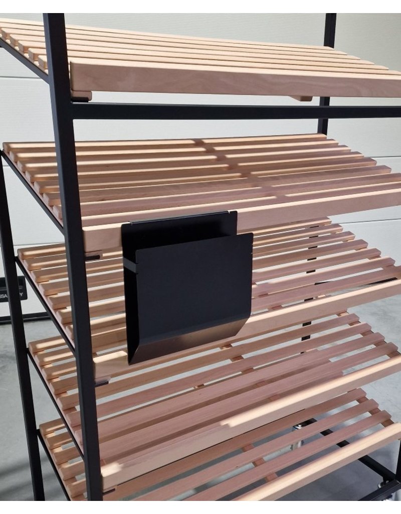 Bread rack painted black - INOX RVS FOR FOOD INDUSTRY