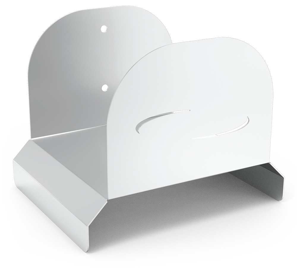 Stainless steel hose bracket - INOX RVS FOR FOOD INDUSTRY