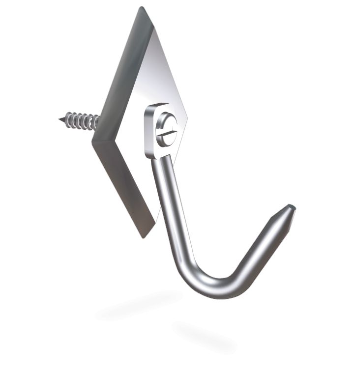 Mounting ham hook - INOX RVS FOR FOOD INDUSTRY