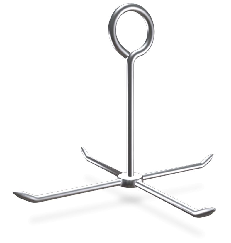 Rotating sausage hook - INOX RVS FOR FOOD INDUSTRY