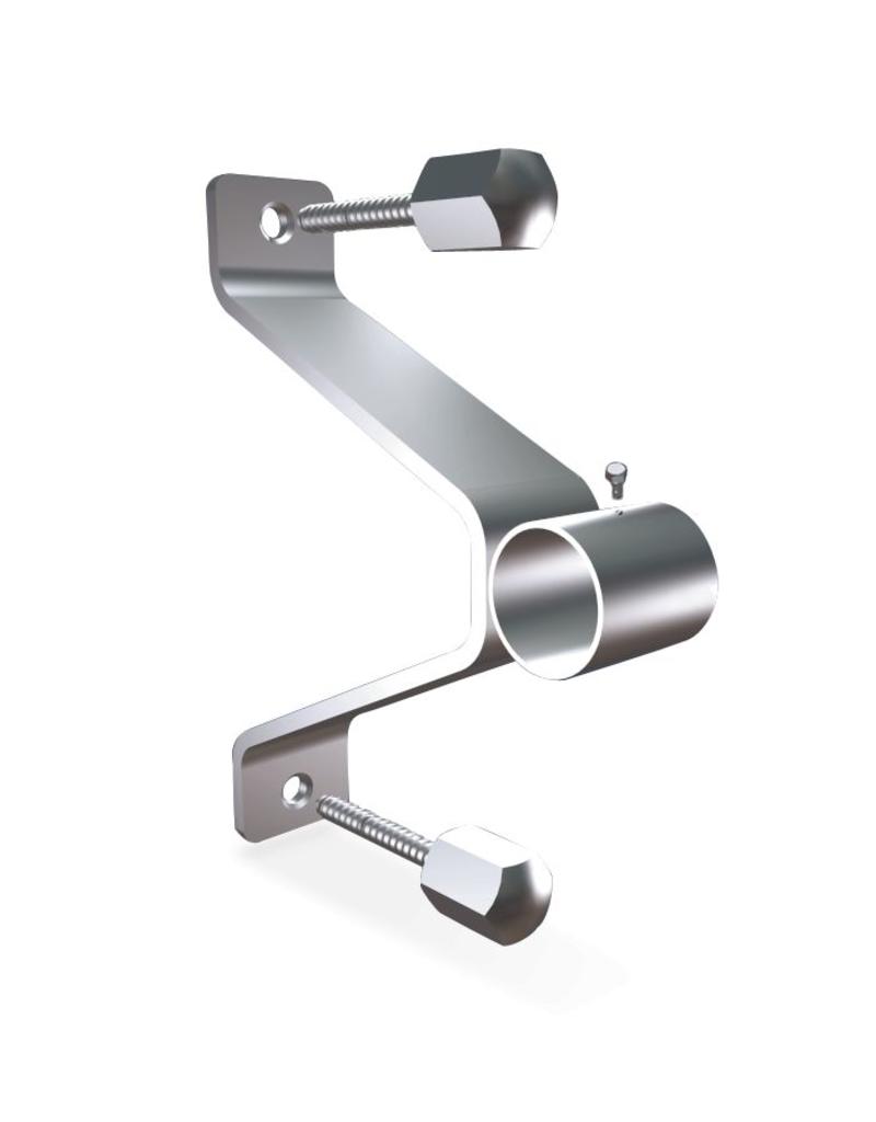 Bridge support for pipes without back - INOX RVS FOR FOOD INDUSTRY