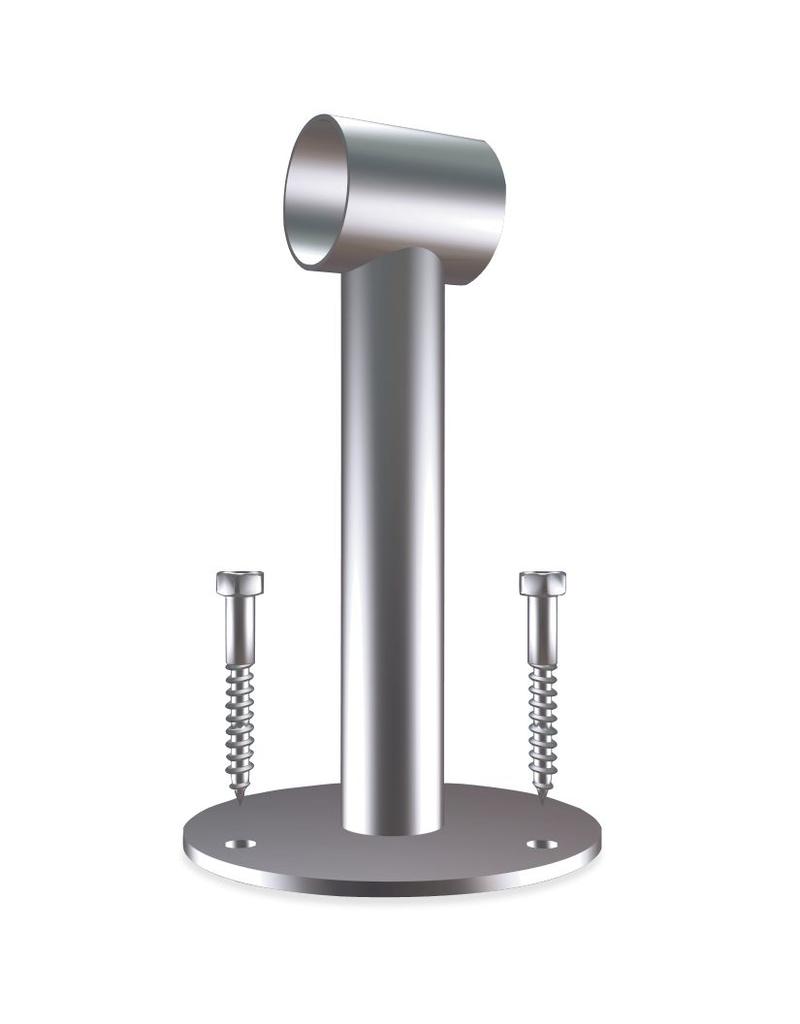 Floor support - right - INOX RVS FOR FOOD INDUSTRY