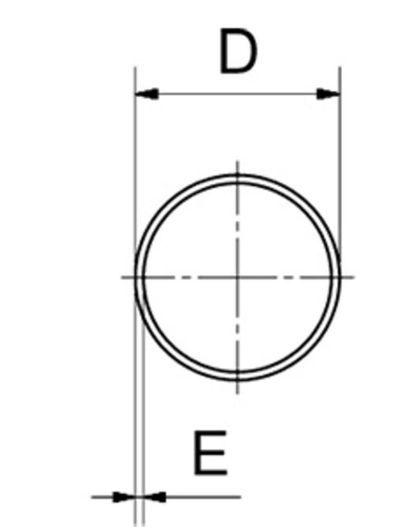 Inox Tube 304 stainless steel. - INOX RVS FOR FOOD INDUSTRY
