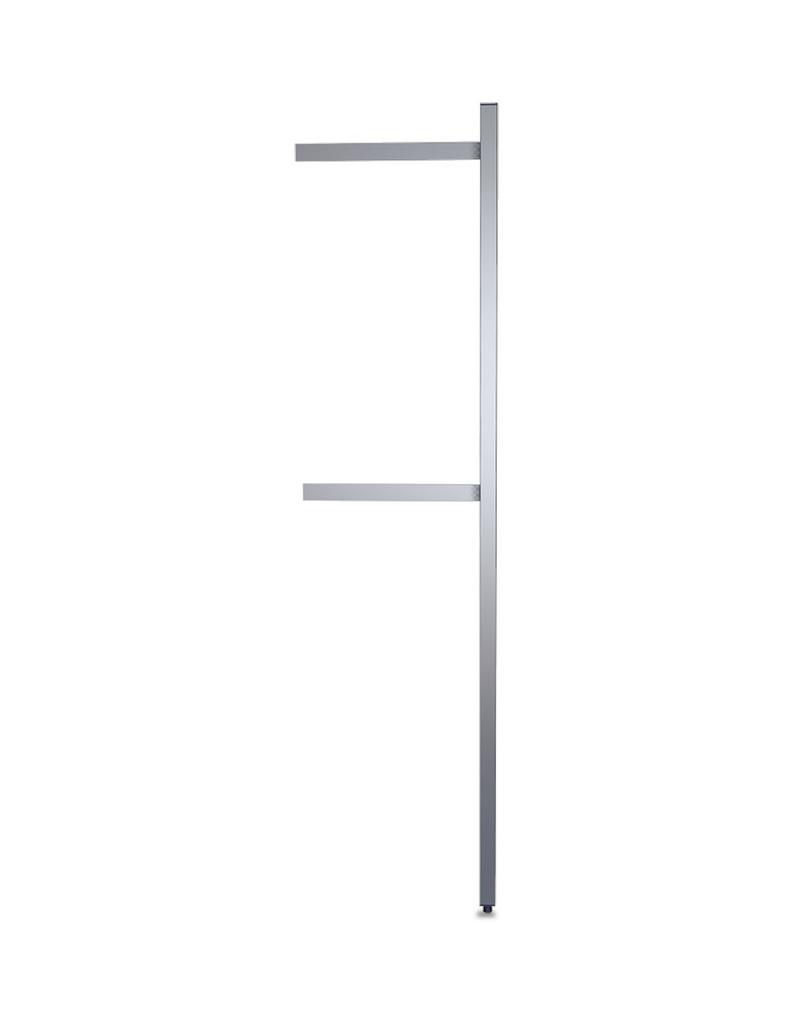 Perforated column bars - end - INOX RVS FOR FOOD INDUSTRY