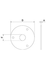 Ronde plaat - INOX-RVS.COM