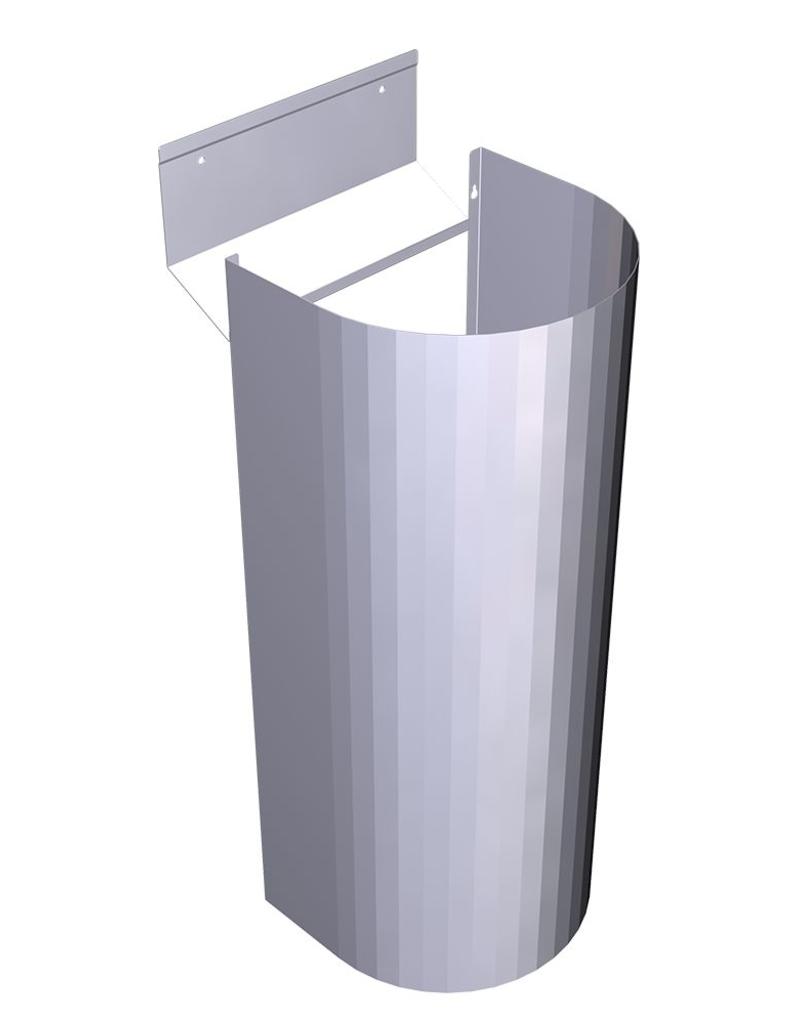 Inox foot for collective wash basin - INOX RVS FOR FOOD INDUSTRY