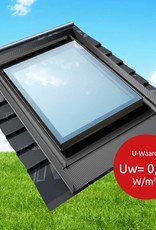 Vast dakraam Intura IGX F1 met vast rubber gootstuk - snelle montage ...