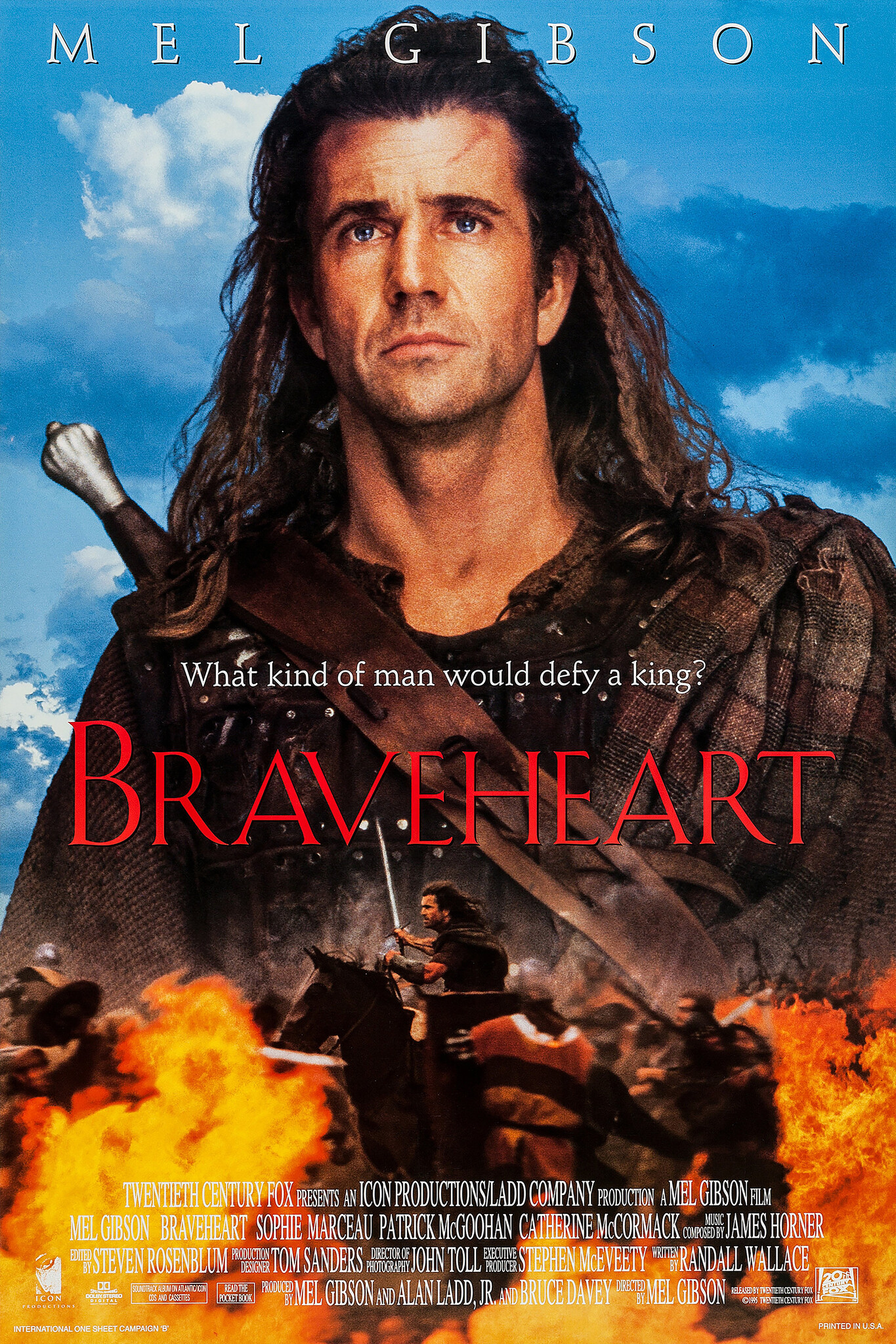 Poster- Braveheart, 1995, Originele Filmposter, Premium Print ...