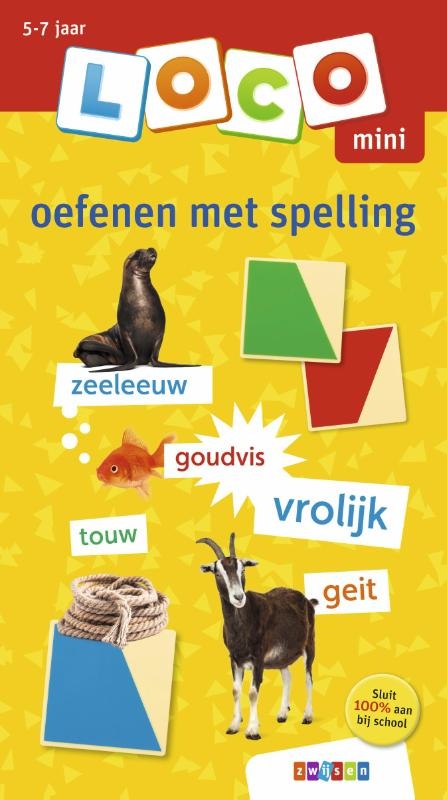 Loco mini, Oefenen met spelling, spelenderwijs spelling leren, 5-7 jr - Educatief Speelgoed