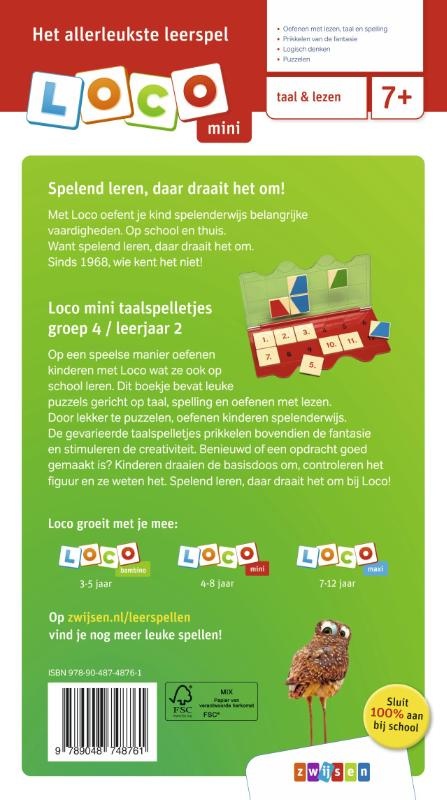 Loco Mini Taalspelletjes Groep 4 Leerjaar 2 7 8 Jaar Educatief Loco Mini Taalspelletjes Groep 4 Leerjaar 2 7 8 Jaar Educatief