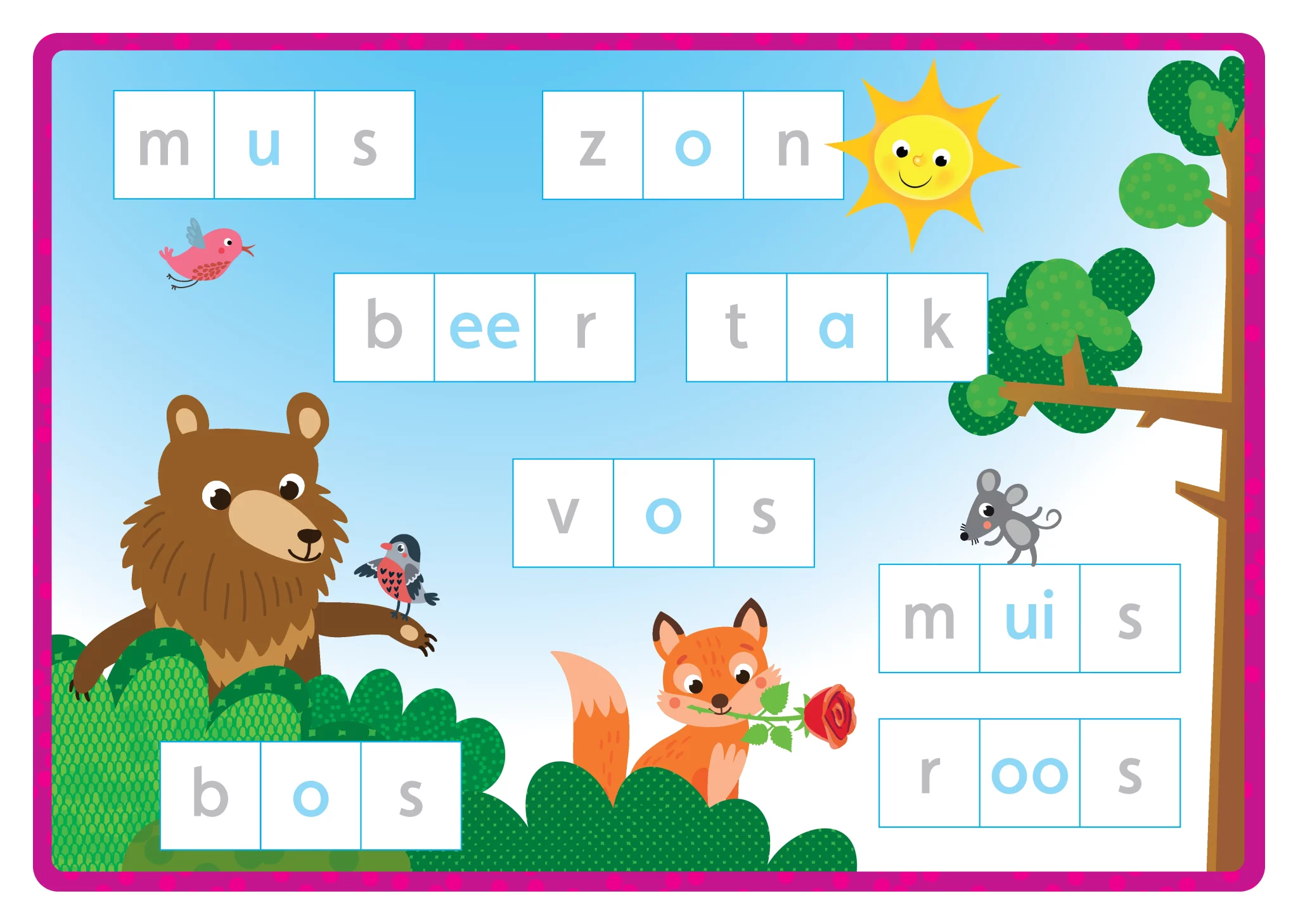 Zwijsen, Letterplons - Magnetische Letterdoos, spelenderwijs leren, 4 ...