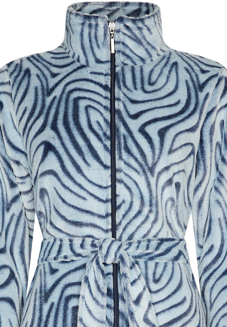 Pastunette fleece dames huispak met ritssluiting 'animal fashion ...