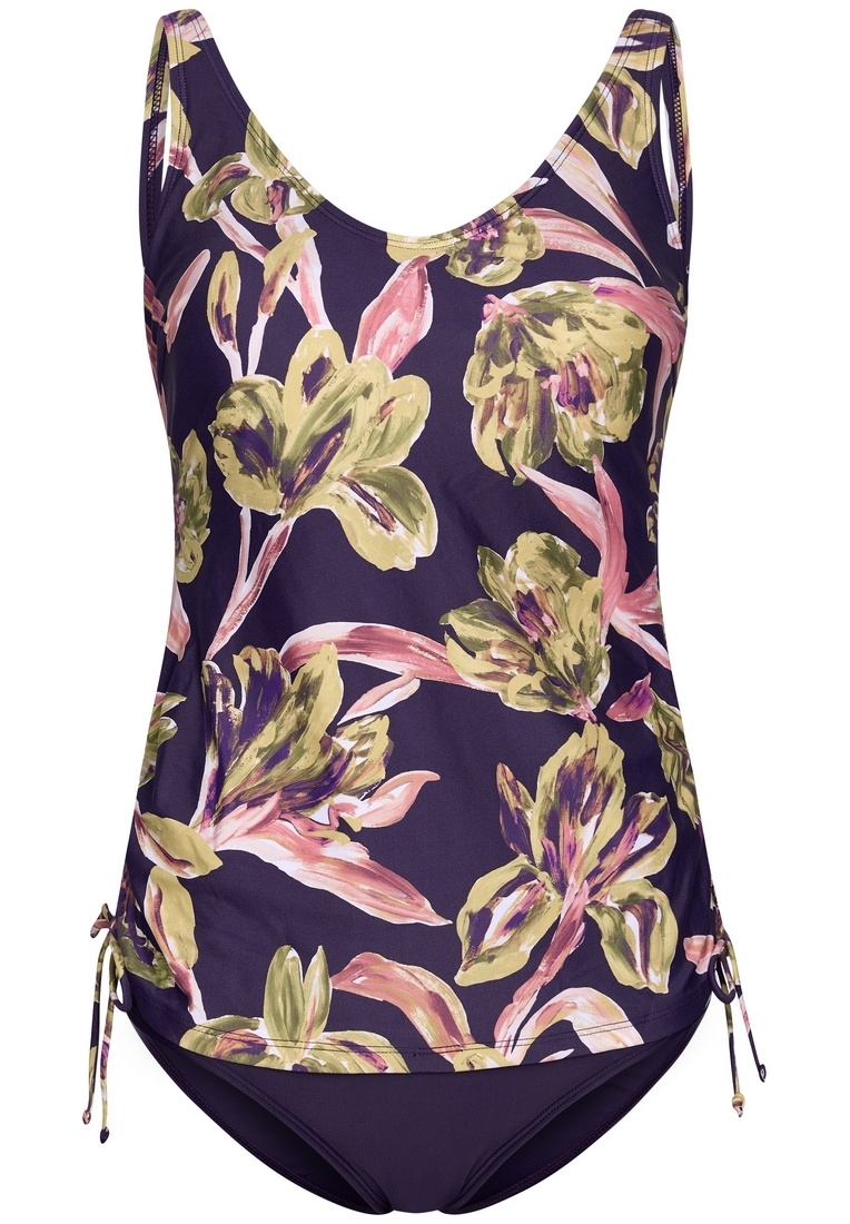 soft cup prothese tankini set 'sunshine flower' - Pyjama-direct