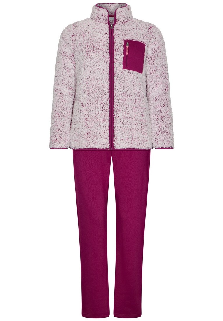 Zachte teddy-fleece dames lounge-huispak fabulous teddy bear - Pyjama ...