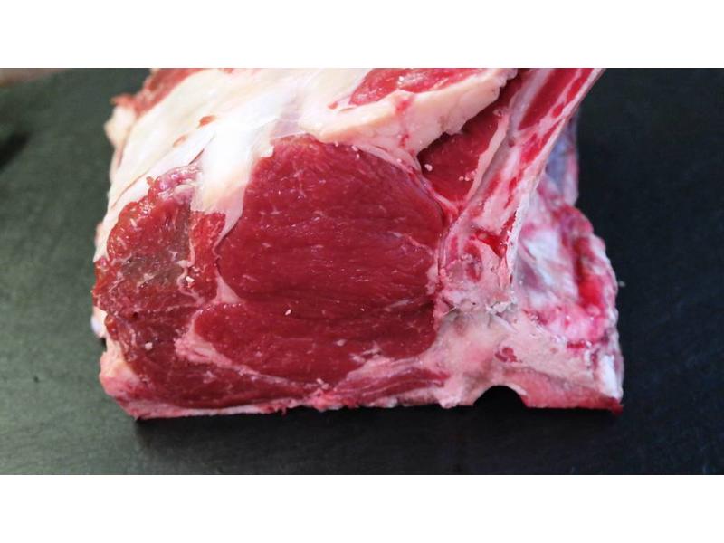 Hohe Rippe am Stück mit Knochen perfekt gereift hier kaufen - SIPPEL BEEF