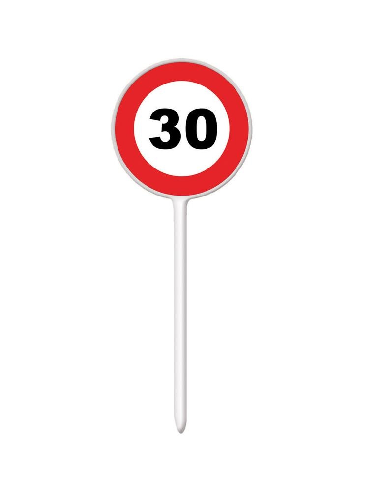 12 Partypicks Traffic Sign 30 Years 12-partypicks-traffic-sign-30-years