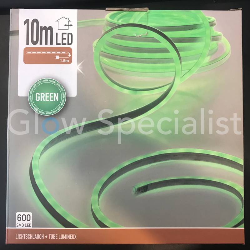 LED SLANGVERLICHTING - 600 LED - 10 METER - GROEN - koop je bij Glow ...