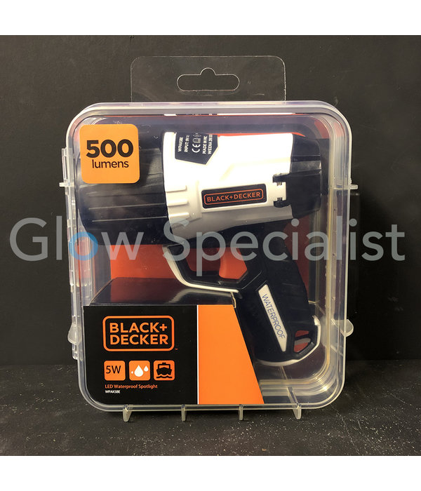 BLACK & DECKER LED WATERPROOF SPOTLIGHT 500 LUMEN - Glow Specialist ...
