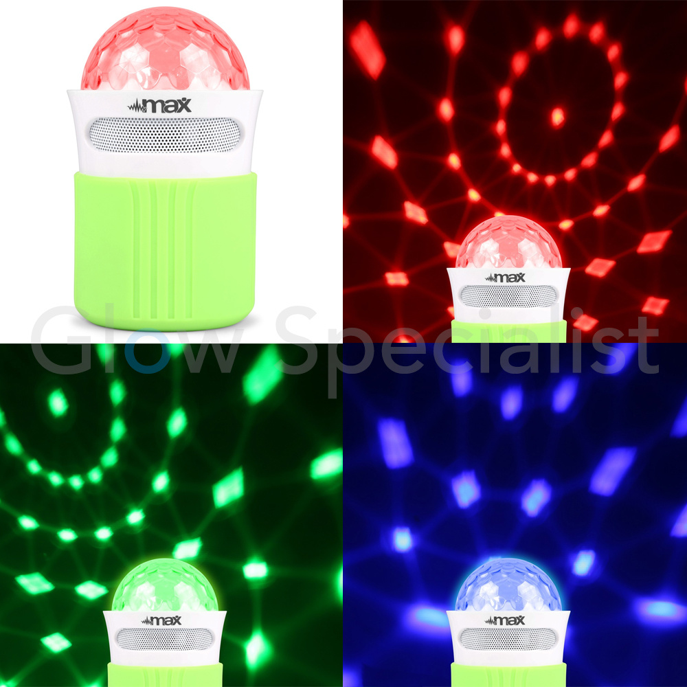 MX2 DISCO LED LIGHT BLUETOOTH SPEAKER - Glow Specialist - Glow Specialist