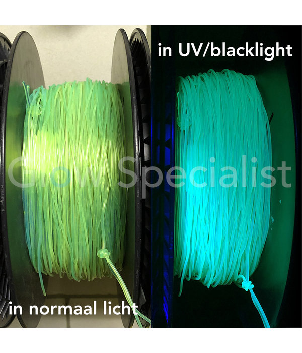 UV / BLACKLIGHT NEON DRAAD PVC - 2 MM - koop je bij Glow Specialist ...