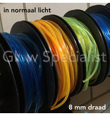 UV / BLACKLIGHT NEON DRAAD PVC - 8 MM - koop je bij Glow Specialist ...
